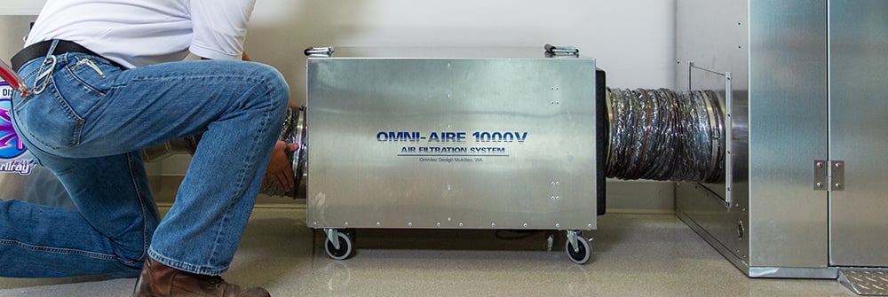 Why Mold Abatement Requires Negative Air Pressure & HEPA Filtration