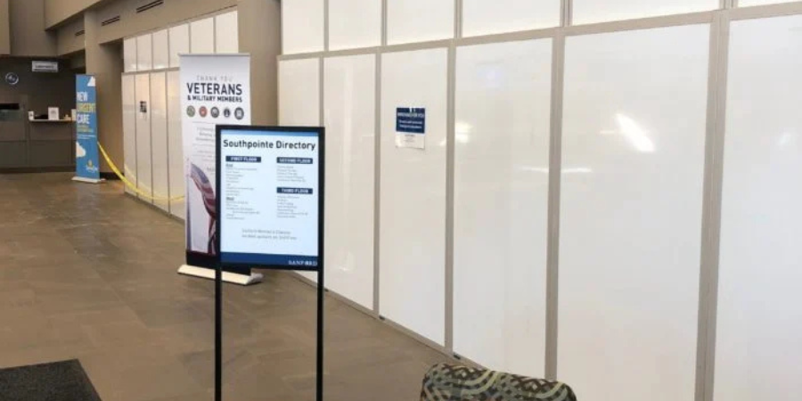 3 Ways Temporary Wall Systems Make Long-Term Healthcare Construction Safer