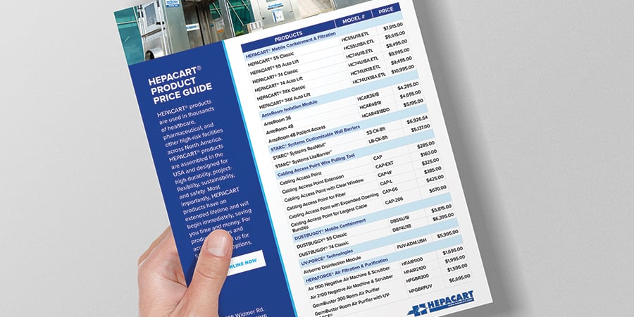 Product Pricing Guide | HEPACART®