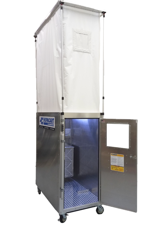 Hepacart | Infection Control | Dust Containment Systems