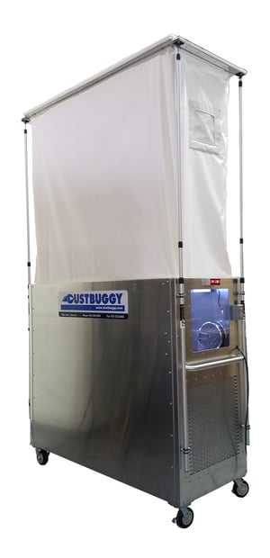 How Mobile Dust Containment Carts Make Hospitals Safer